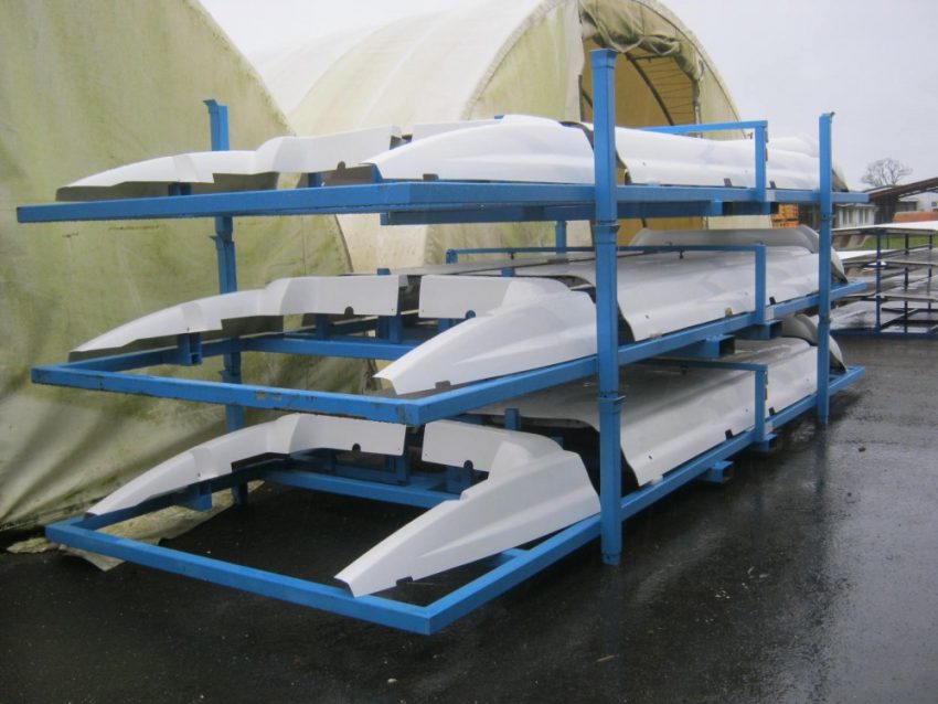 rack panneaux articules | SAT Composites